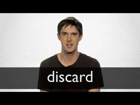 What does the French word discard mean?