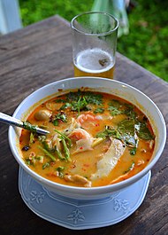 What does tom yum translate to?