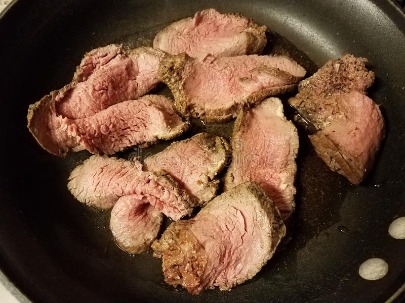 What does undercooked roast beef look like?