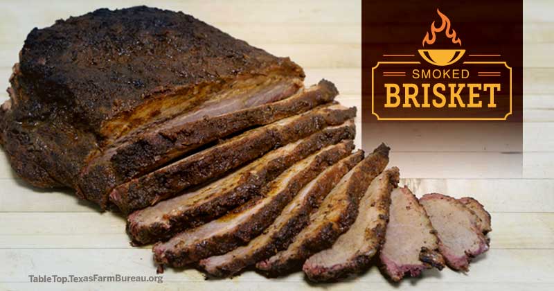 What does vinegar do to brisket?