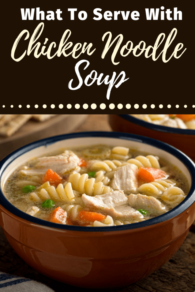 What does well with chicken soup?