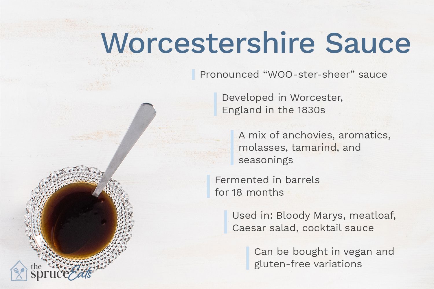 What does Worcestershire sauce add to soup?