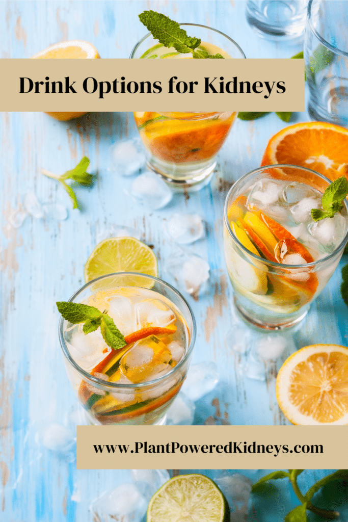 What drinks are kidney friendly?