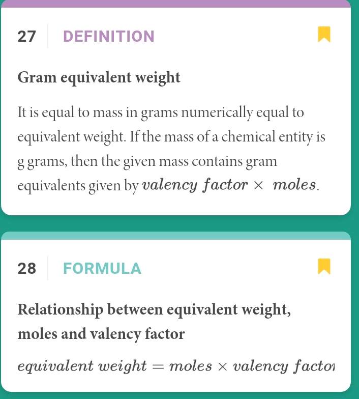 What equals a gram in weight?