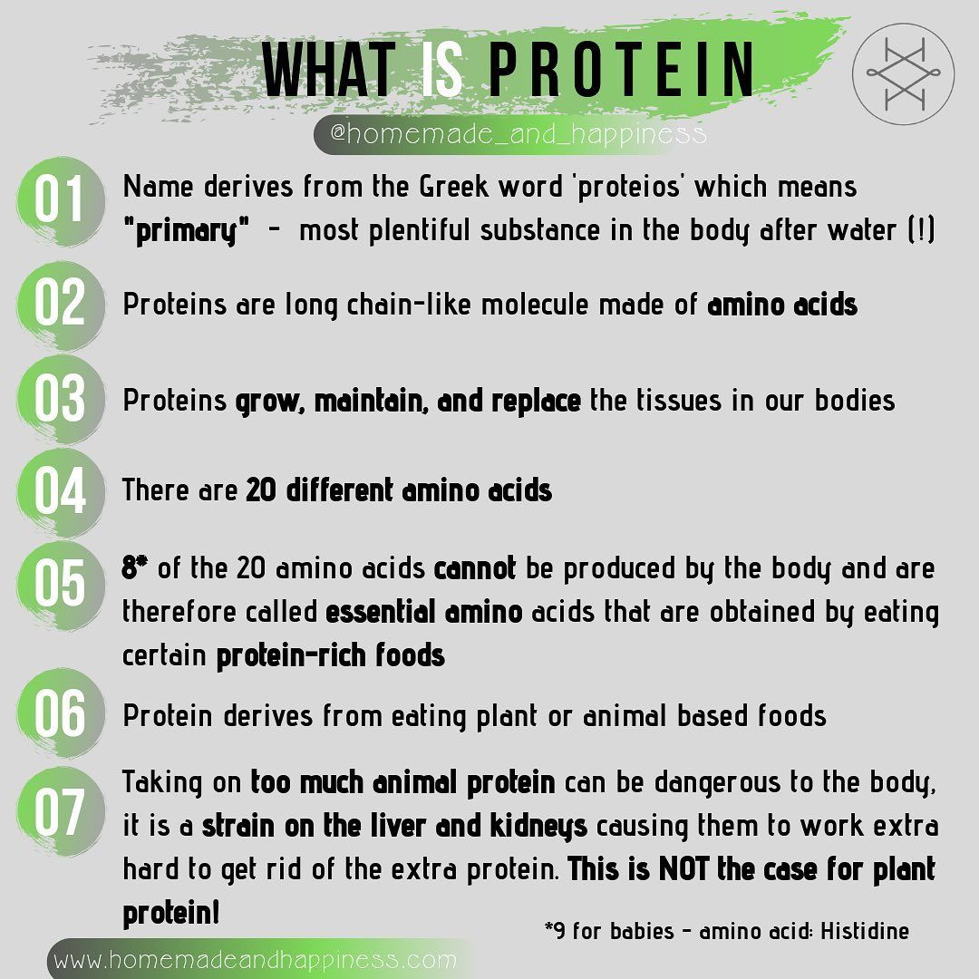 What exactly is protein?