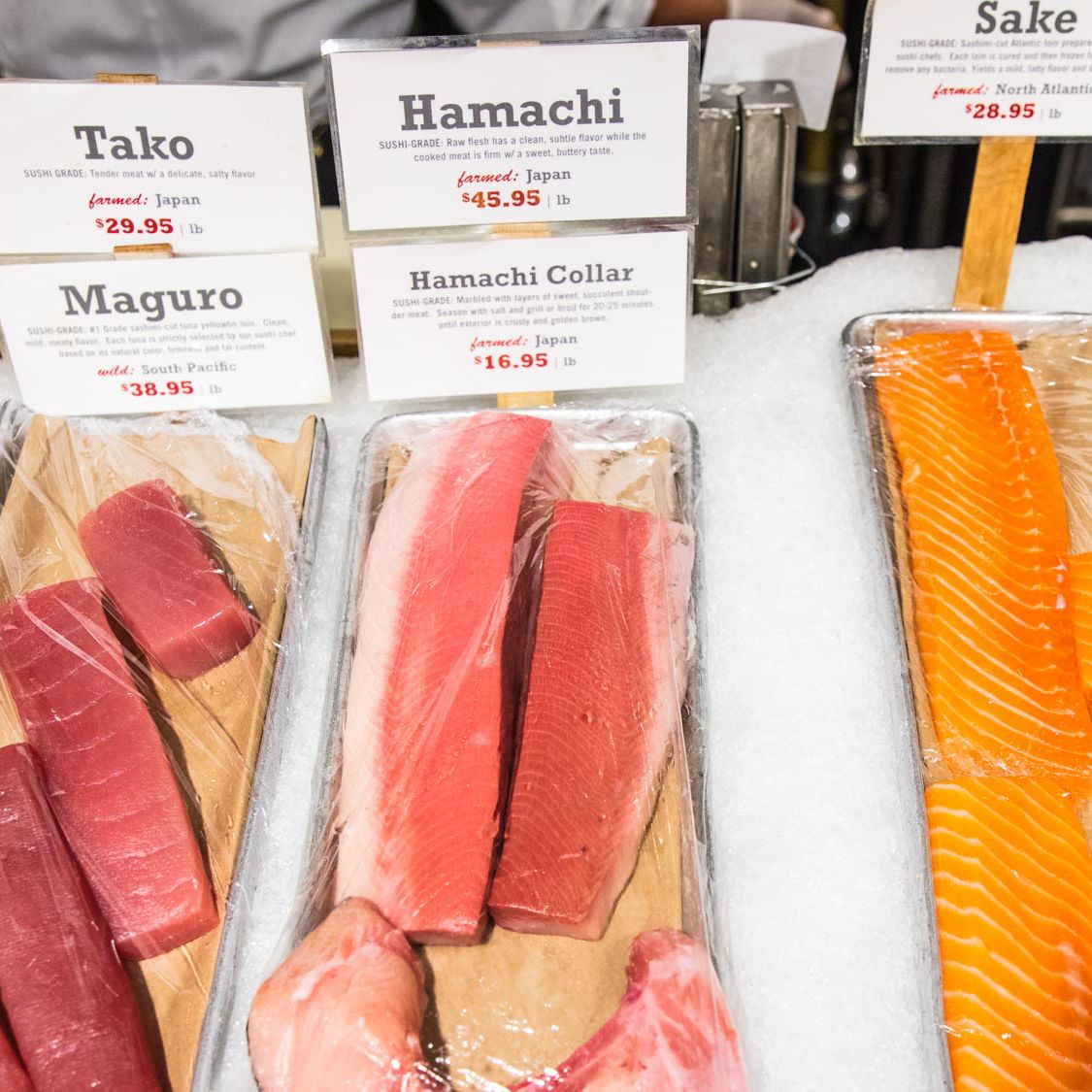 What fish can you eat raw without freezing?