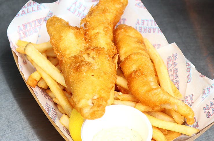 What fish do Americans use for fish and chips?