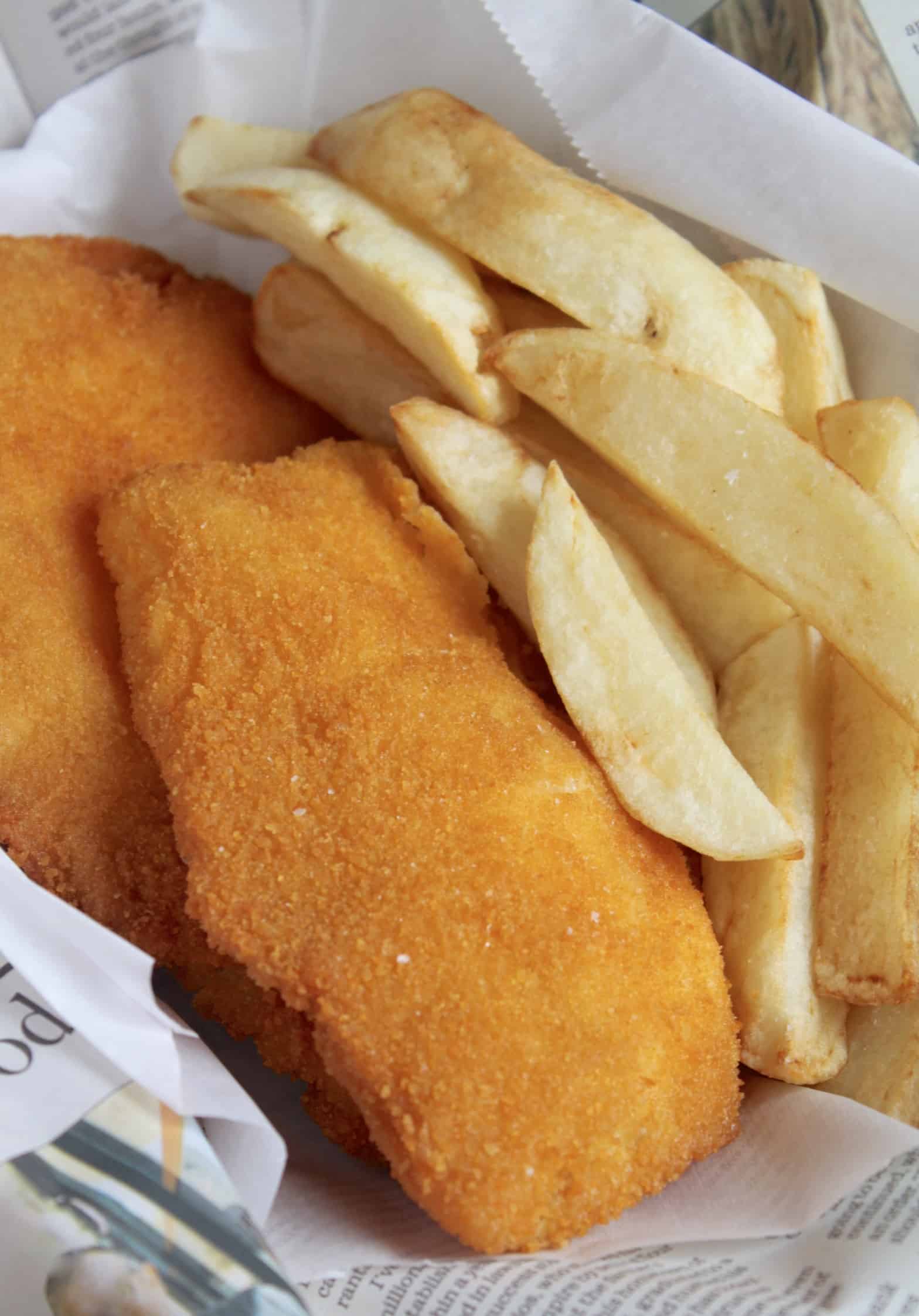 What fish do Scottish chip shops use?