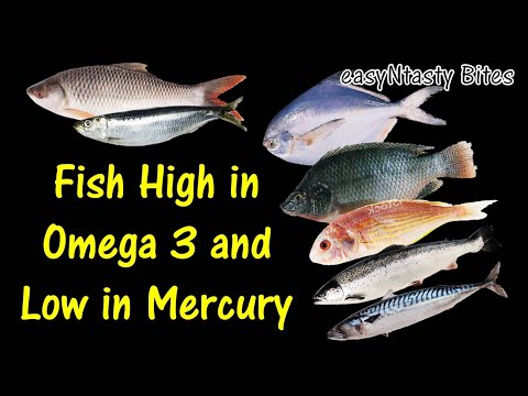 What fish is high in omega-3 and low in mercury?