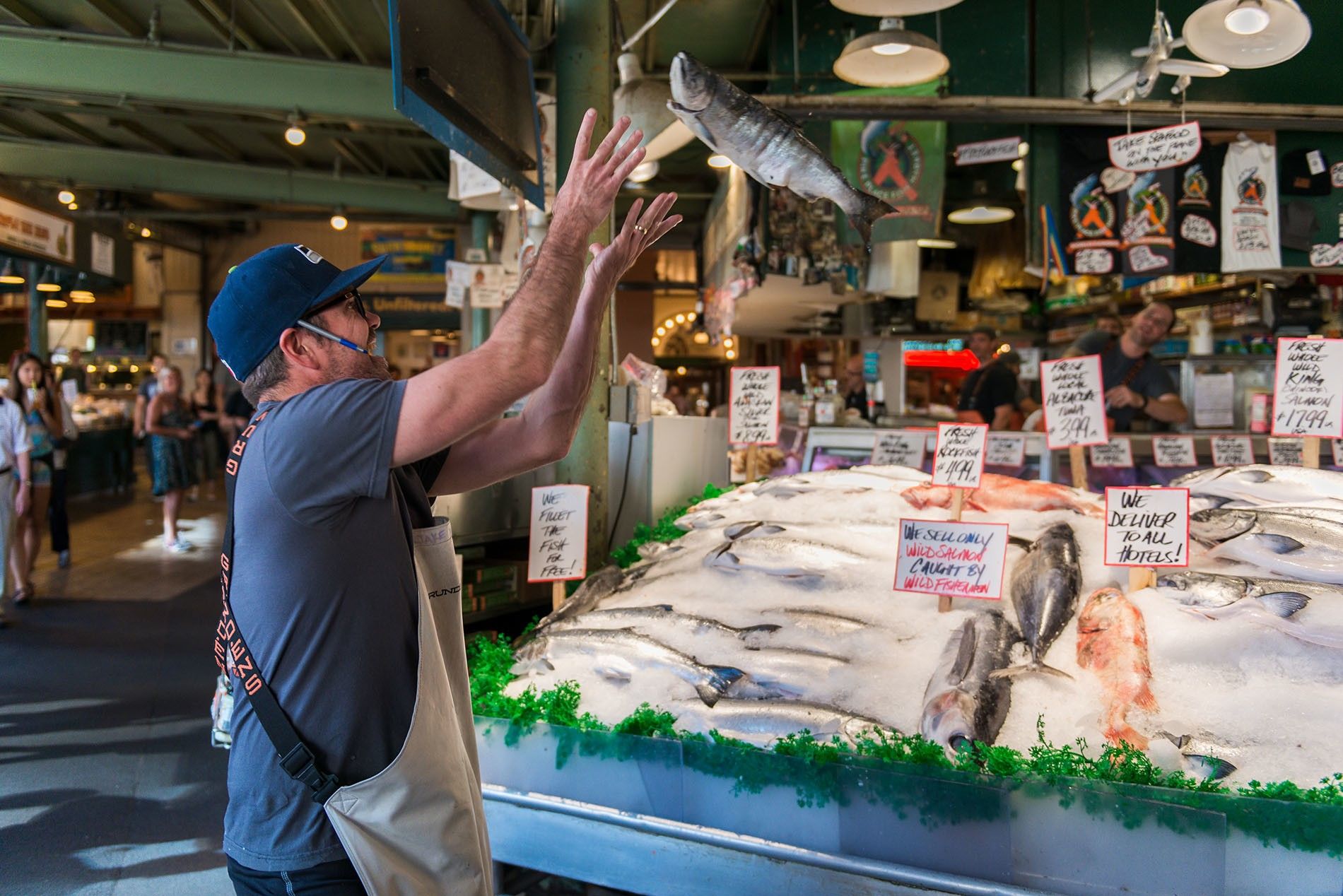 What fish is Seattle known for?