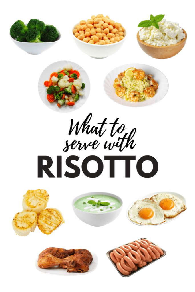 What flavors go well with risotto?