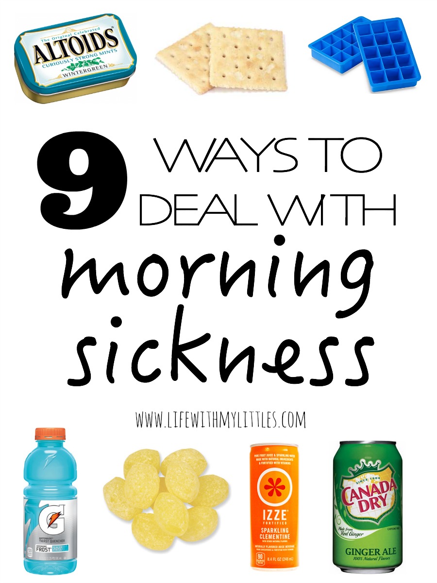 What flavors help with morning sickness?