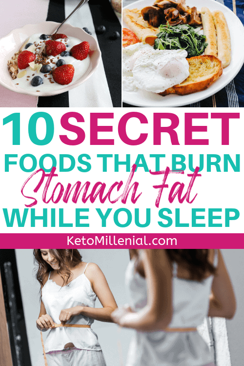 What food burns belly fat while you sleep?