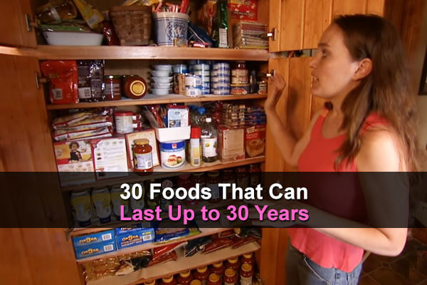 What food can last 30 years?