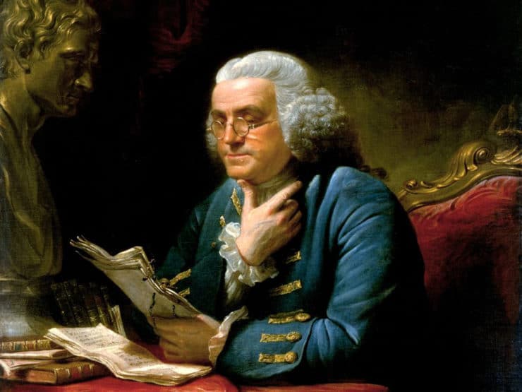 What food did Benjamin Franklin eat?