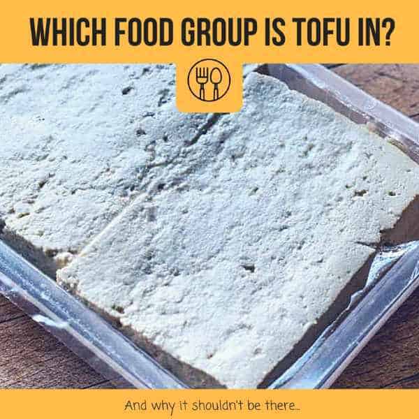 What food group does tofu belong to?