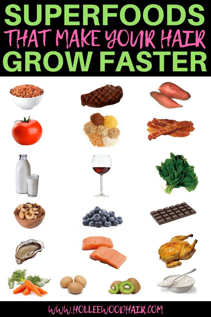 What food helps hair grow?