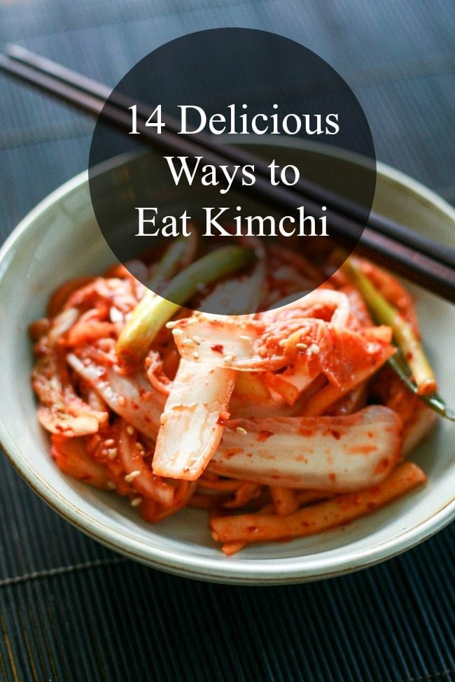 What food is best with kimchi?