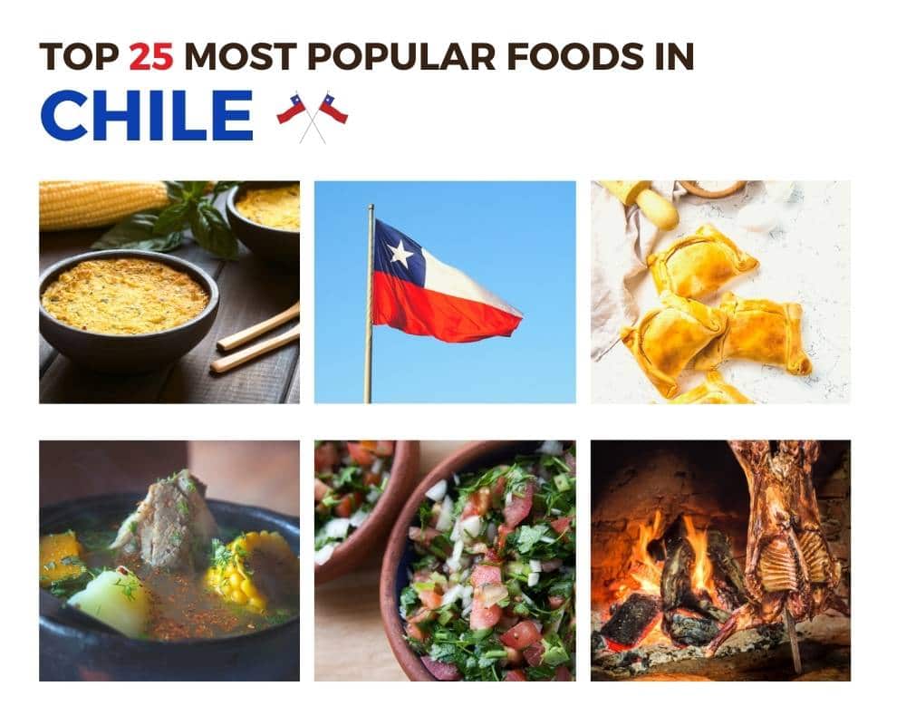 What food is Chile most known for?