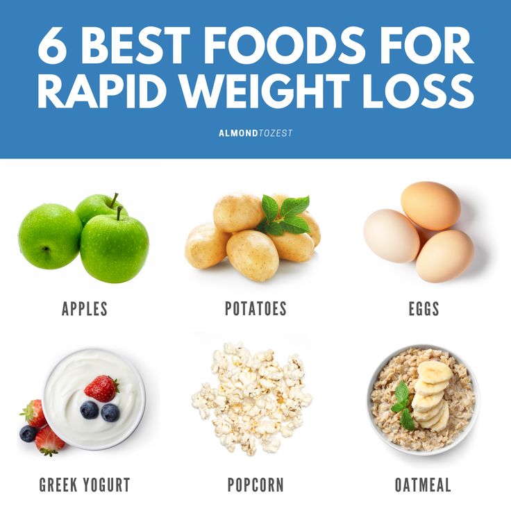 What food makes you rapidly lose weight?