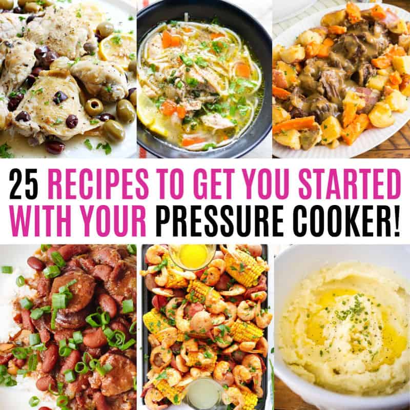 What foods are cooked in a pressure cooker?