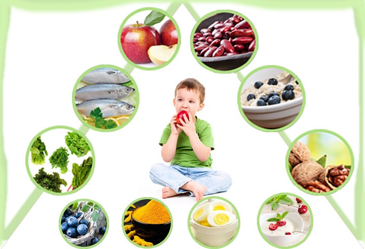 What foods are good for child brain development?
