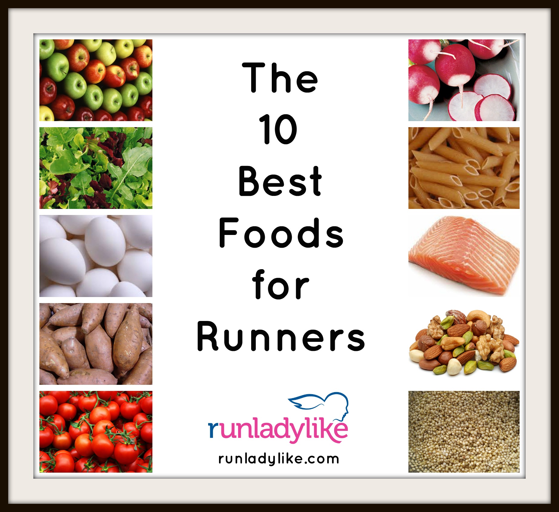 What foods are good for runners?