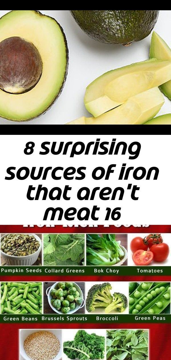 What foods are high in iron that aren't meat?