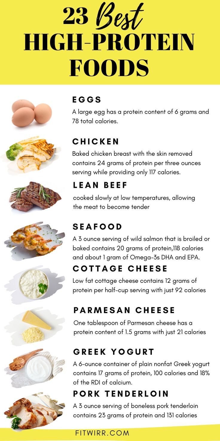What foods are high in protein low in fat?