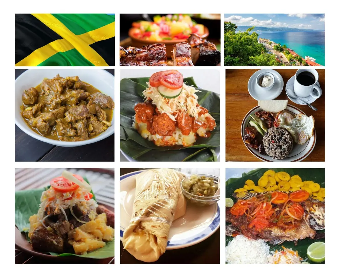What foods are native to Jamaica?