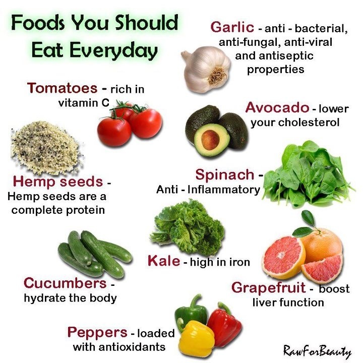 What foods are OK to eat everyday?