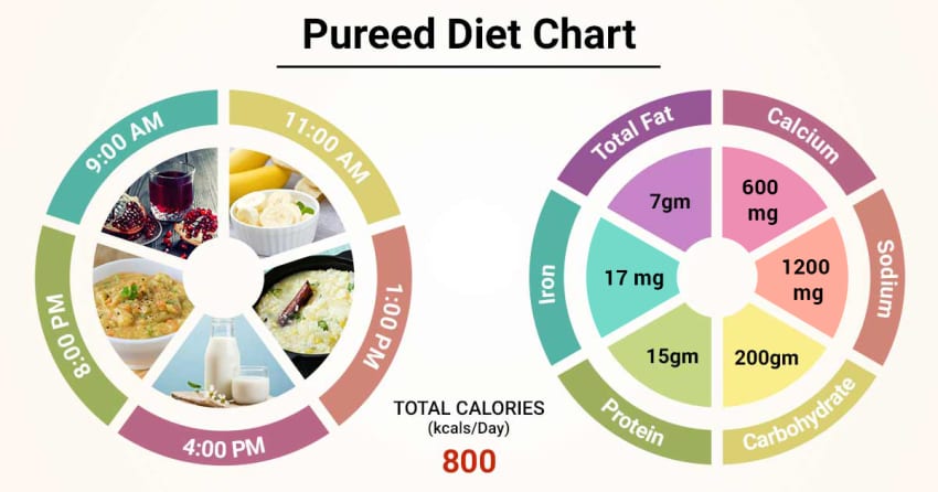 What foods are on a pureed diet?