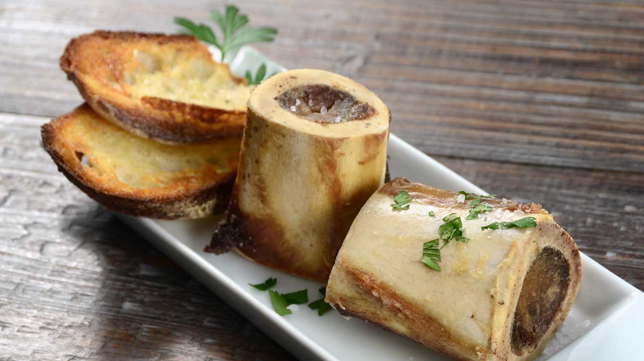 What foods come from bone marrow?