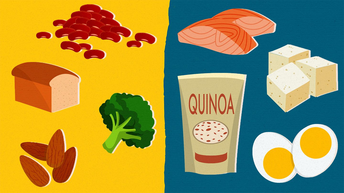 What foods have incomplete amino acids?