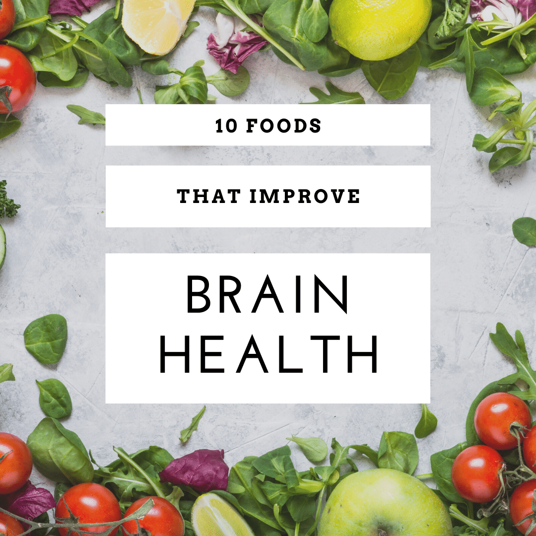 What foods heal the brain?