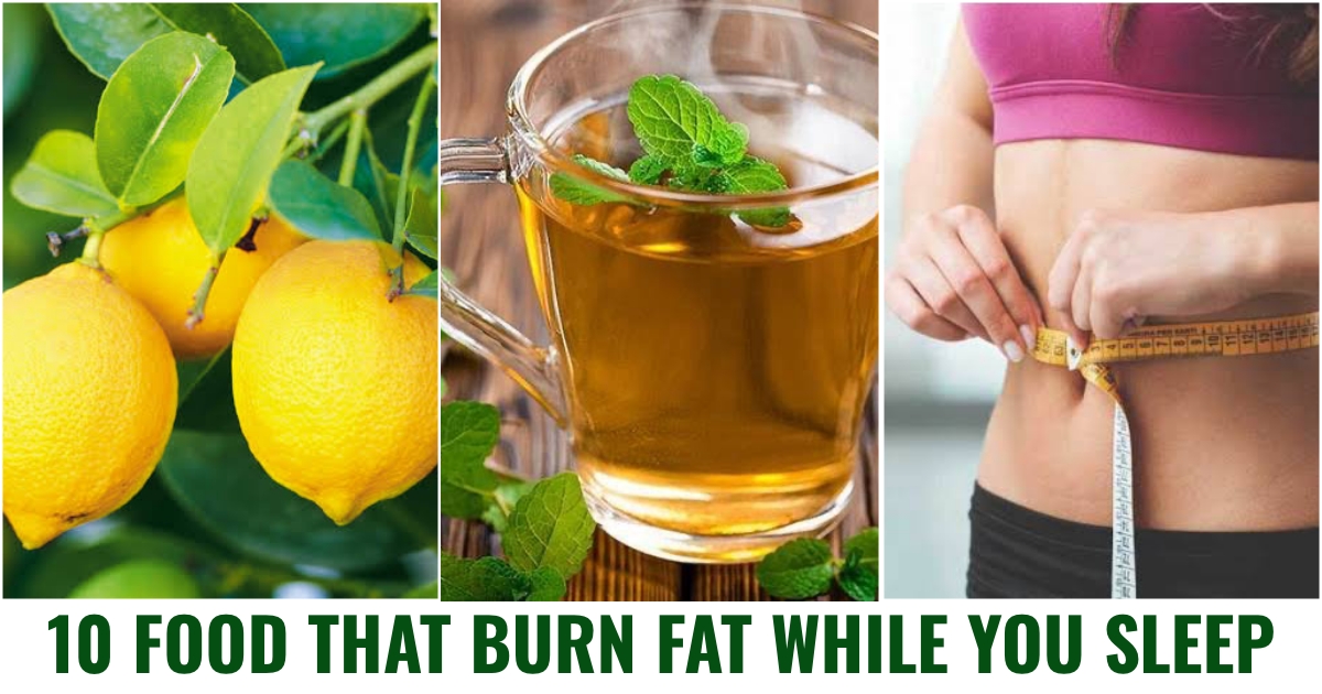 What fruit burns belly fat while you sleep?