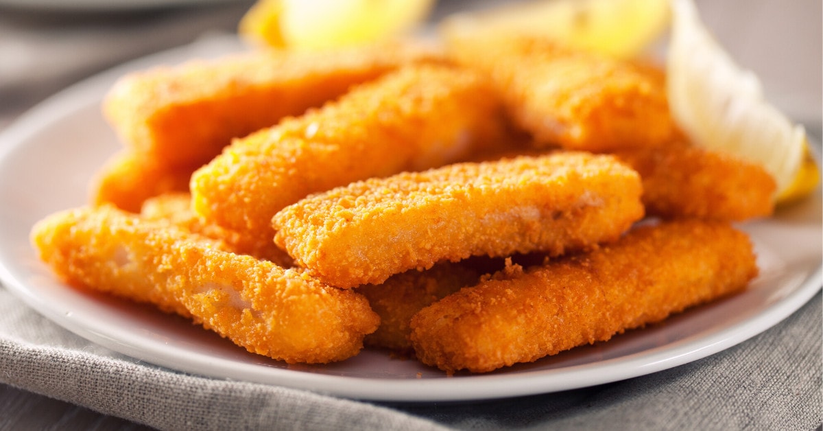 What fruits go well with fish sticks?