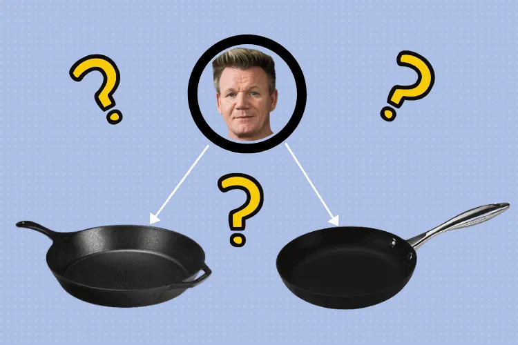 What frying pan does Gordon Ramsay use?