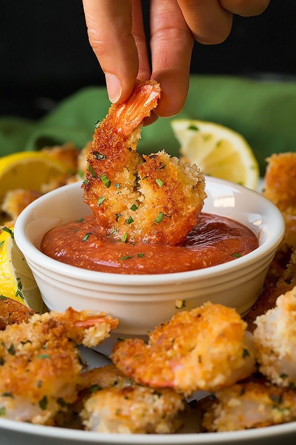 What goes good with panko shrimp?