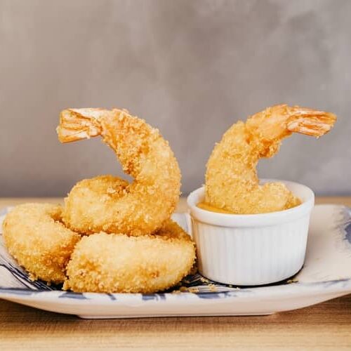 What goes well with fried shrimp?