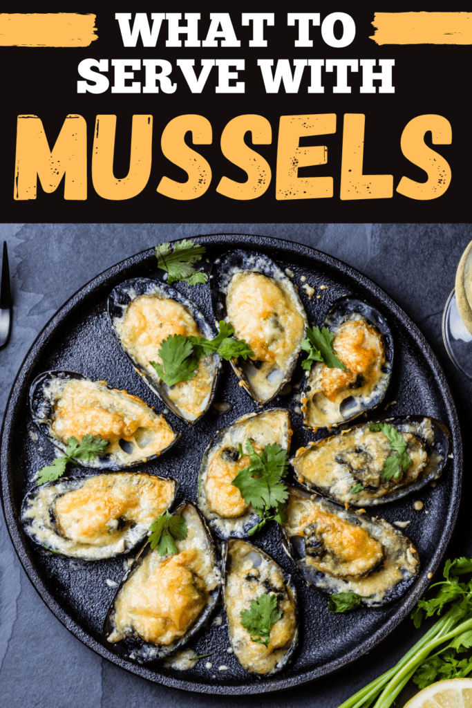 What goes well with mussels?