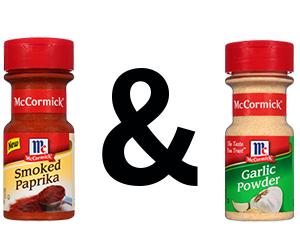 What goes well with paprika seasoning?