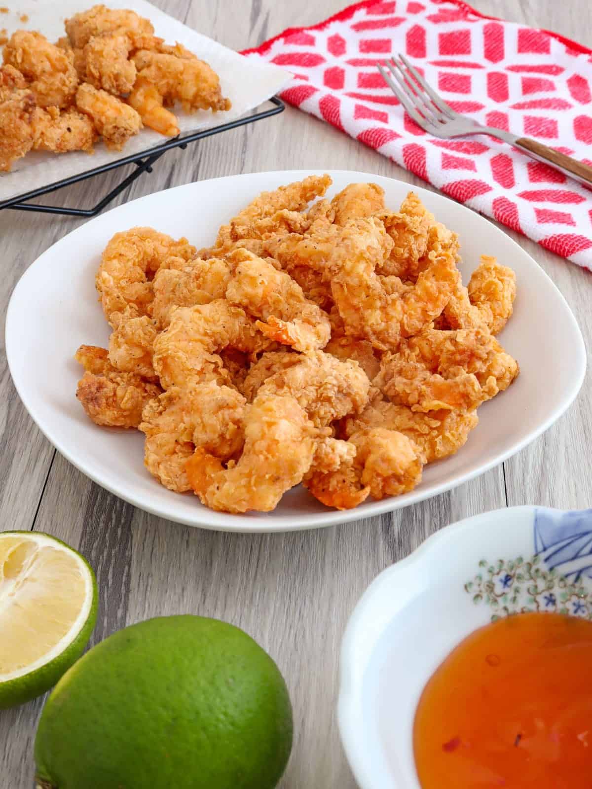 What goes with crispy shrimp?