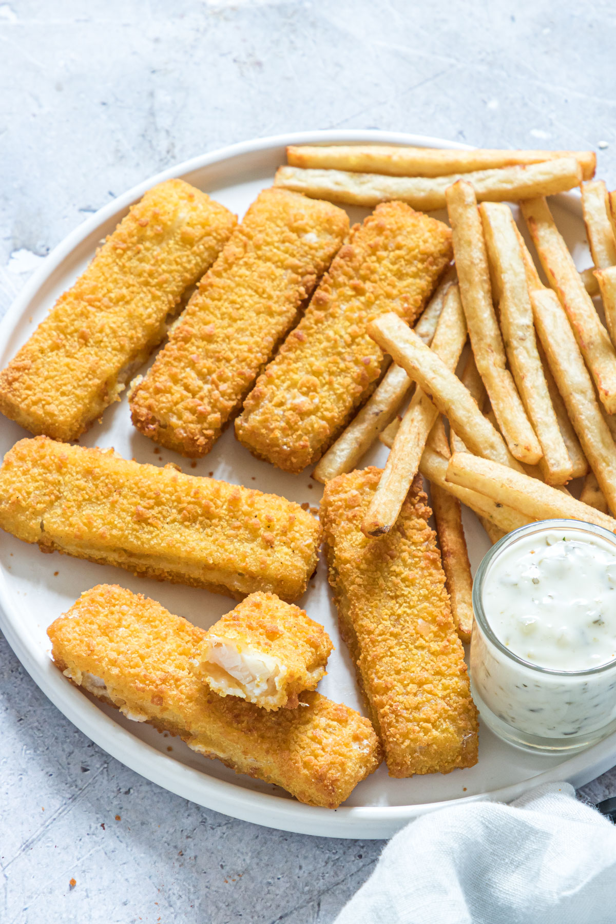 What goes with frozen fish sticks?