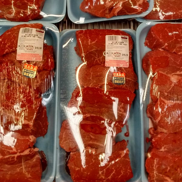 What grade of beef is sold at Costco?