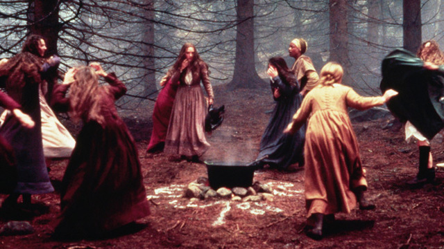 What happened in the forest in the crucible?