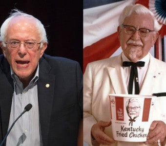 What happened to Bernie Sanders KFC?