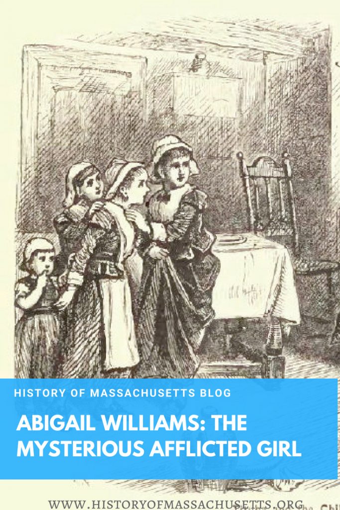 What happened to Betty Parris and Abigail Williams in January 1692?