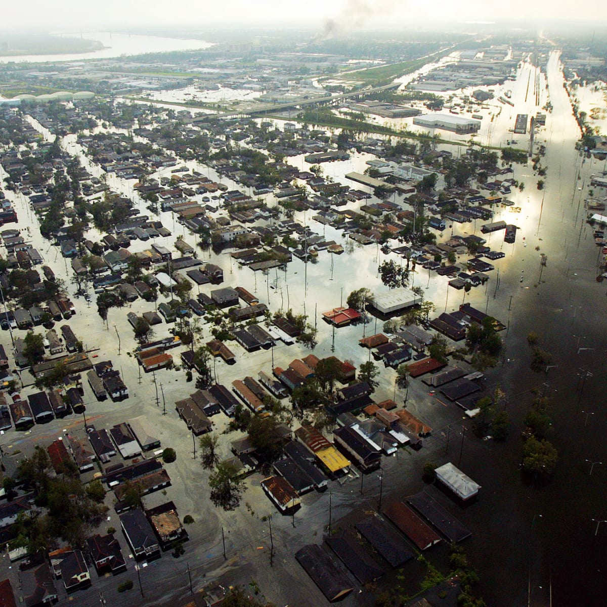 What happened to New Orleans after the hurricane?