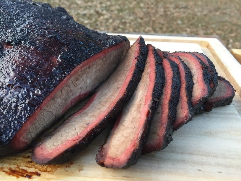 What happened to the brisket when the briskets were ready?